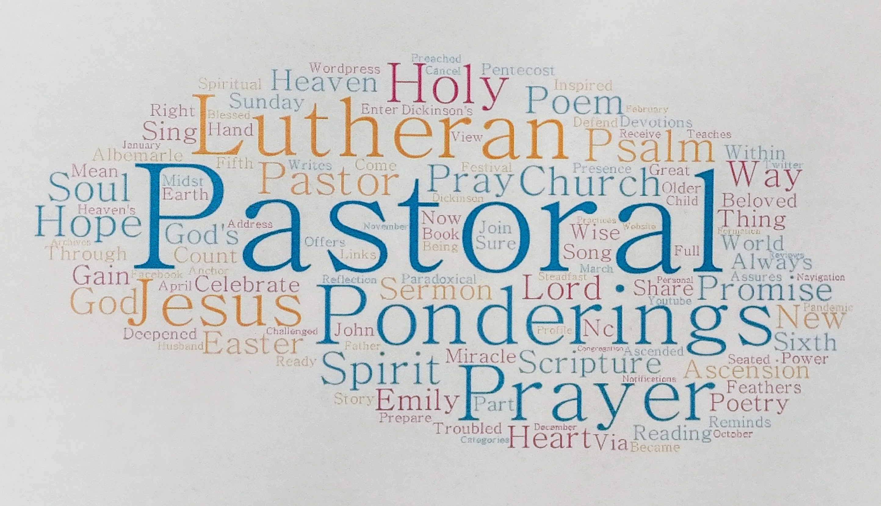 My 100th Blog Post – My Pastoral Ponderings