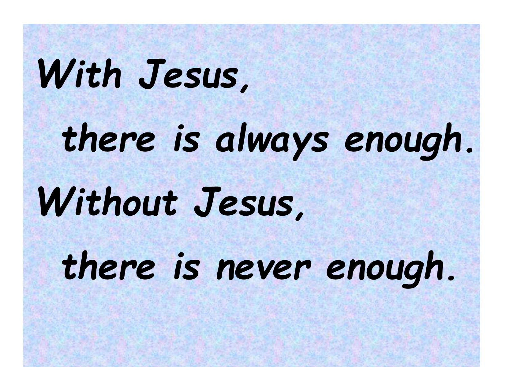 With Jesus, There Is Always Enough: My Sermon on John 6:1-21 – My ...